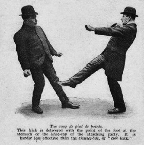 “The Most Dangerous Kicks of la Savate” (1908)